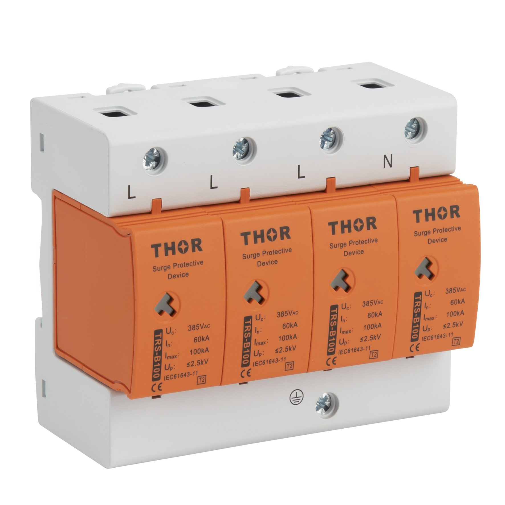 AC Surge Protector | Surge protection device SPD - THOR Electric